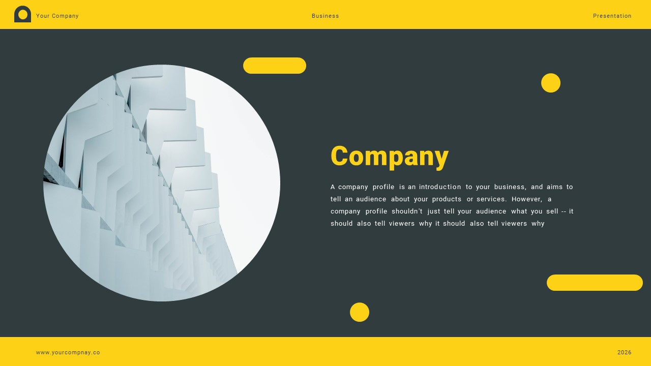 Yellow Business Presentation, Presentation Templates | GraphicRiver