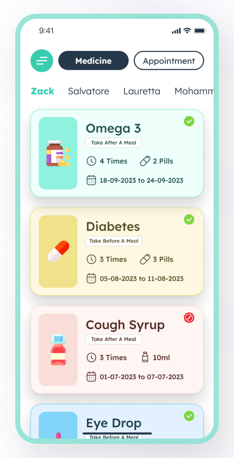 Pill Mode | Pill Reminder - Flutter Android & iOS Full App + Light ...