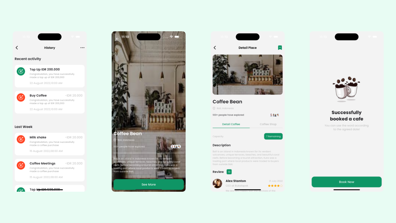 Cafe App - Online Complete Restaurant/Cafe Flutter App | Android | iOS ...