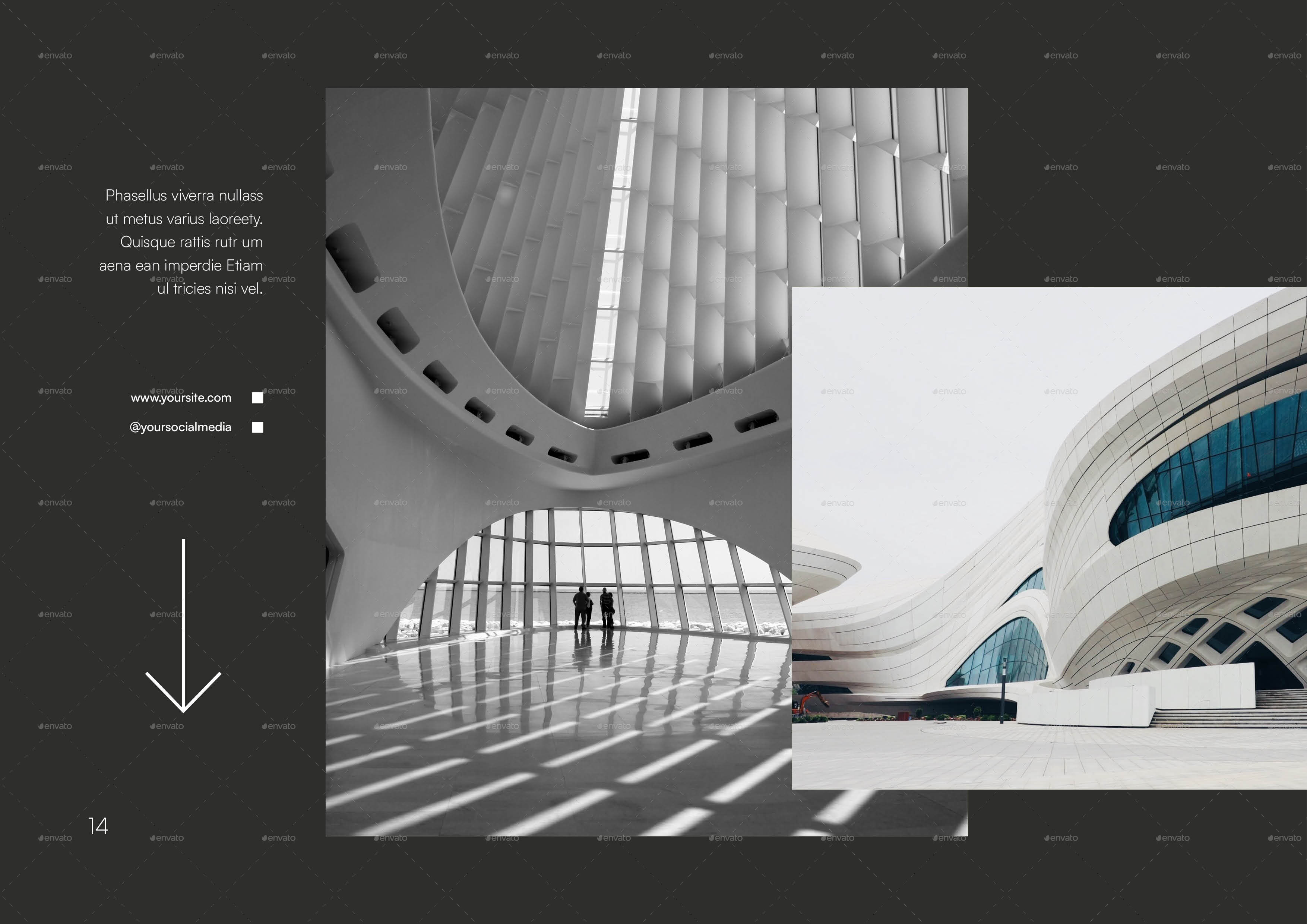 Modern Architecture Portfolio, Print Templates | GraphicRiver