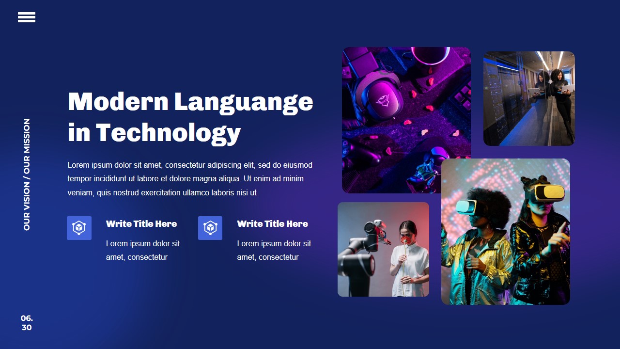 Technology PowerPoint Template, Presentation Templates | GraphicRiver