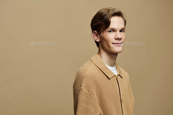 Modern Men: Stylish Portraits of Handsome Caucasian Models in ...