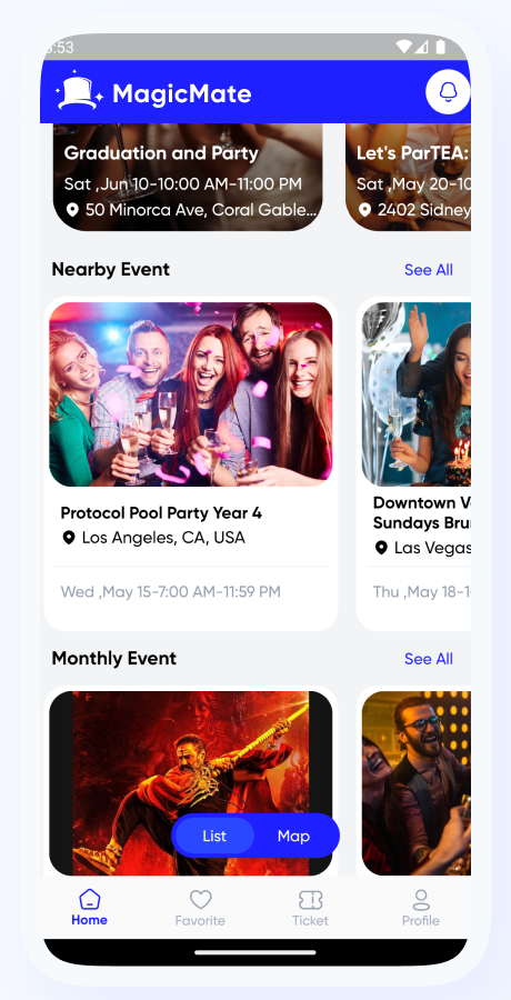 MagicMate - Multivendor Ticket Booking Management App | Event Ticket Booking App | Full Solution ...