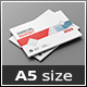 A5 Landscape Annual Report, Print Templates | GraphicRiver