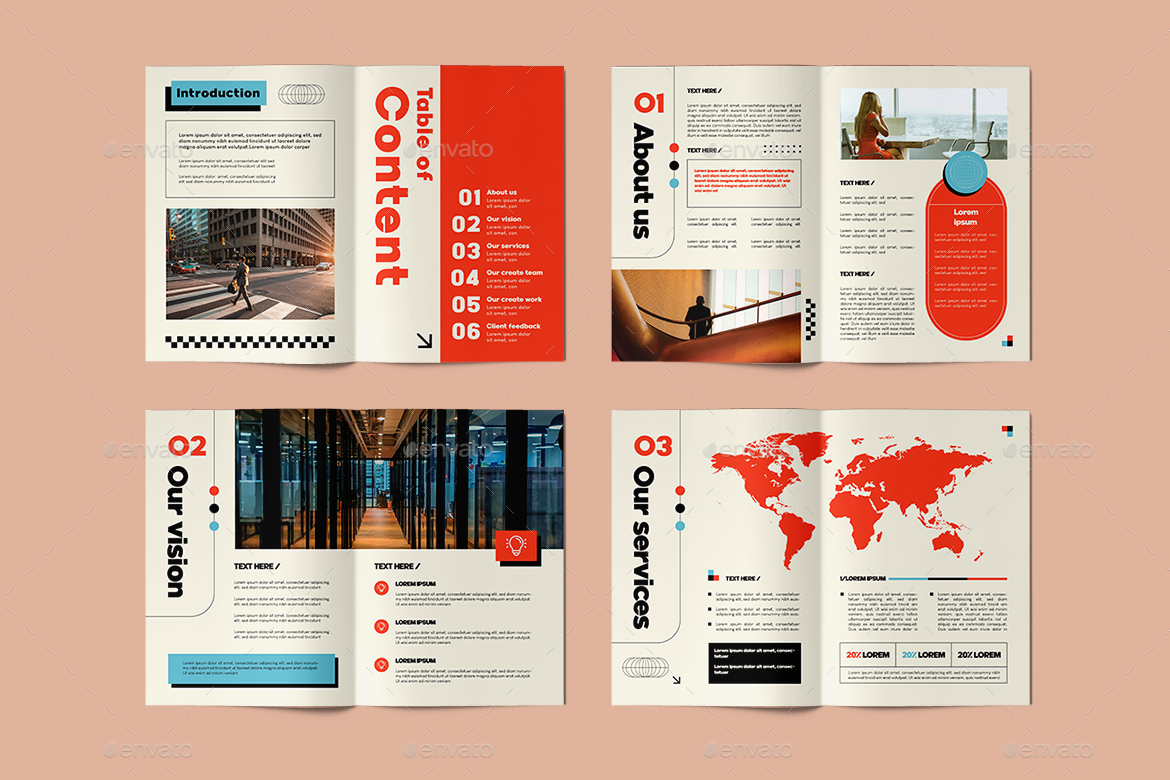 Company Profile, Print Templates | GraphicRiver