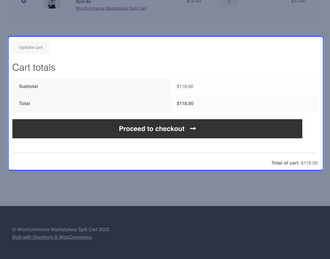 Marketplace Split Cart Plugin for WooCommerce by Webkul | CodeCanyon
