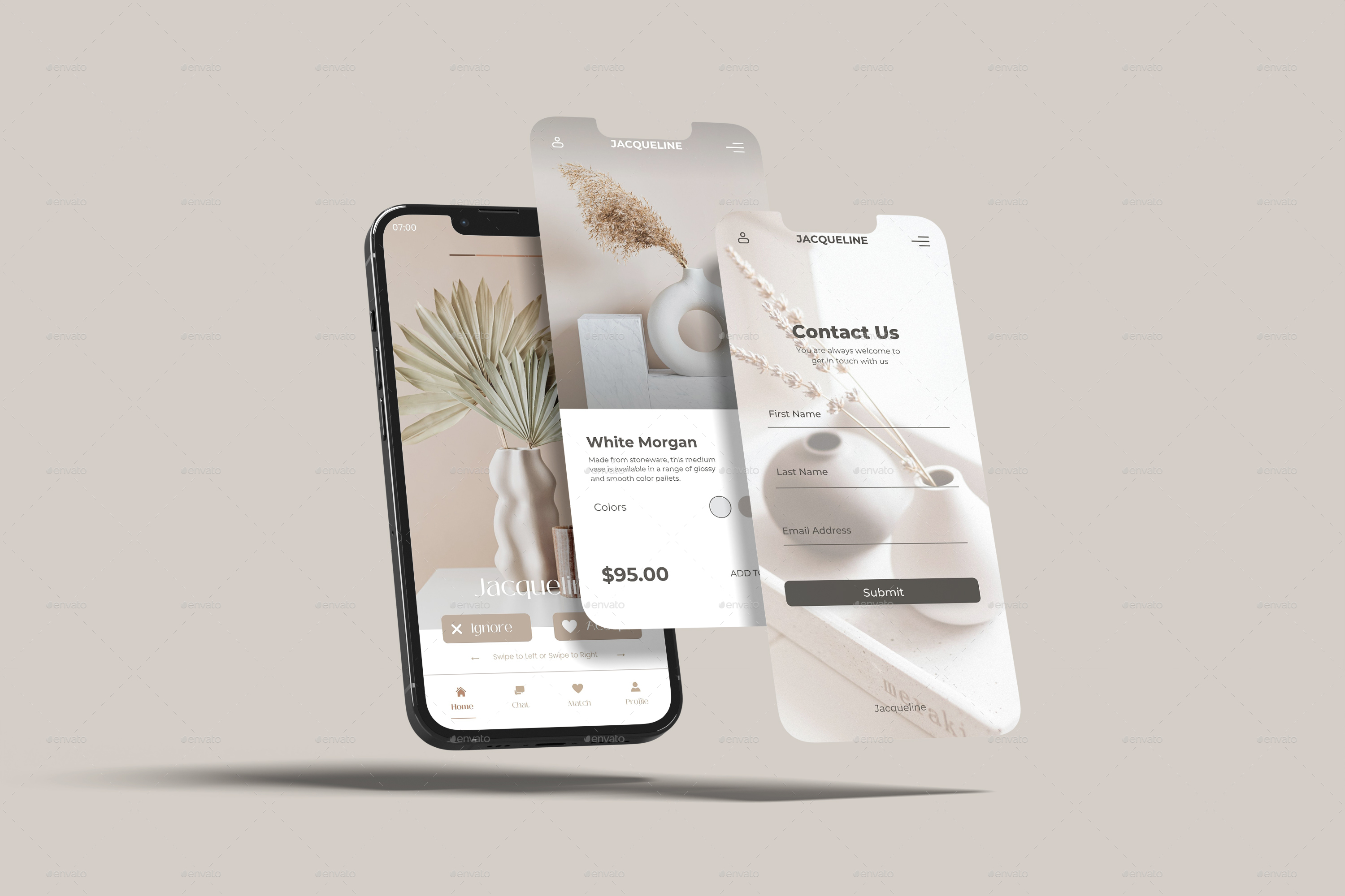 iPhone Screen Mockup, Graphics | GraphicRiver