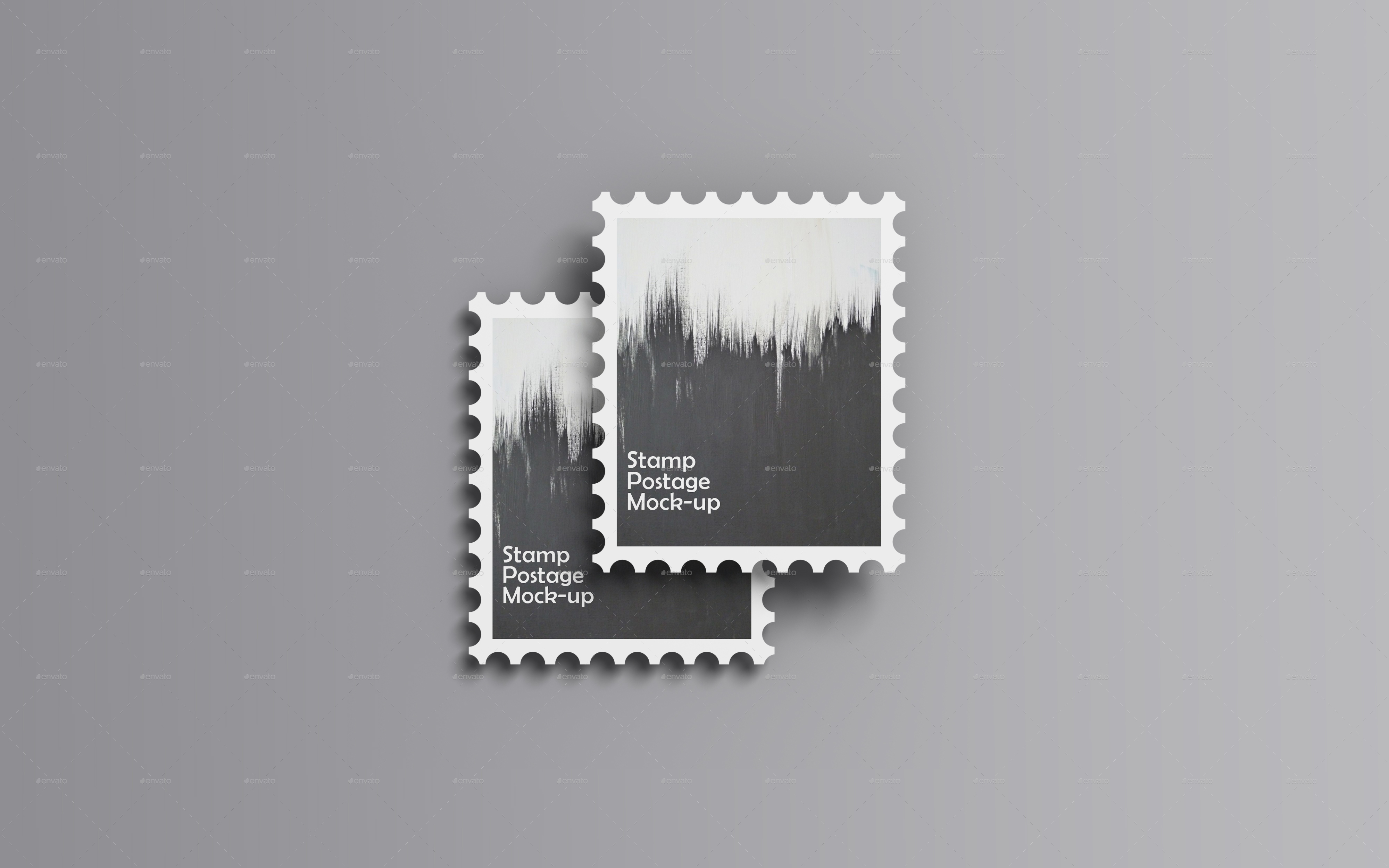 Postage Stamp Mockup, Graphics | GraphicRiver