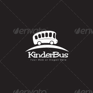 Kinder Bus Logo, Logo Templates | GraphicRiver