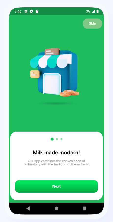 Milkyway - Multi-Vendor Milk Subscription App | Daily Milk & Grocery ...