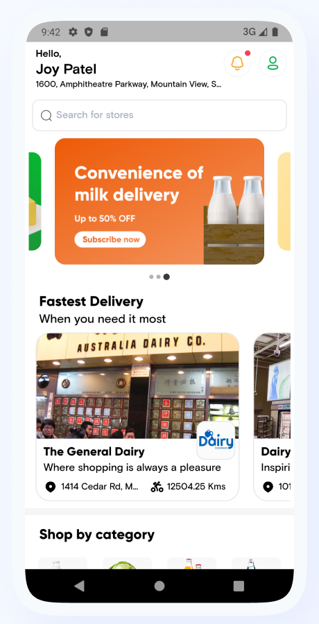 Milkyway - Multi-Vendor Milk Subscription App | Daily Milk & Grocery ...