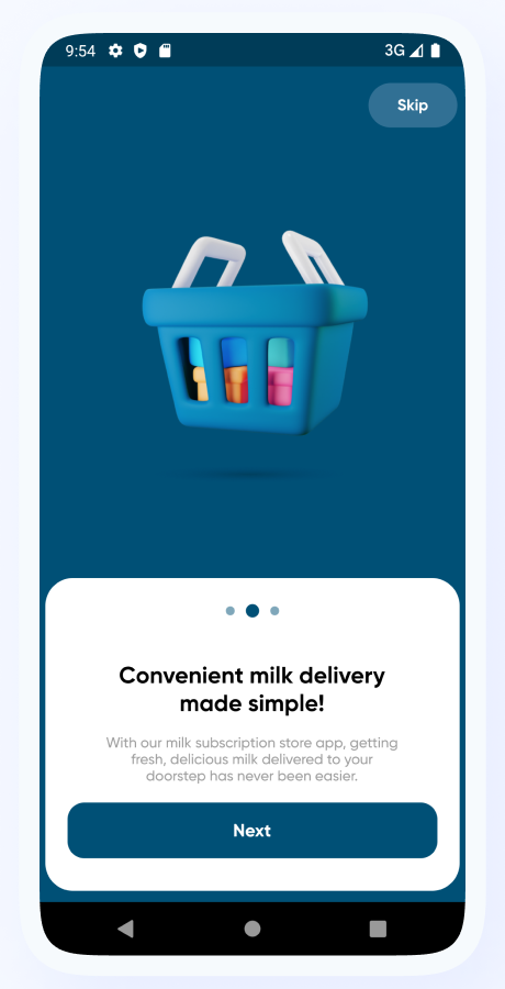 Milkyway - Multi-Vendor Milk Subscription App | Daily Milk & Grocery ...