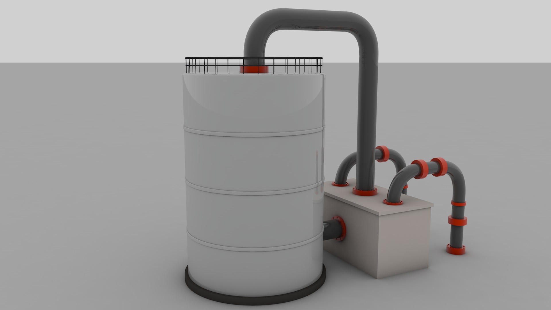 Industrial Site Pack (Refinery Module) by Gergedan | 3DOcean