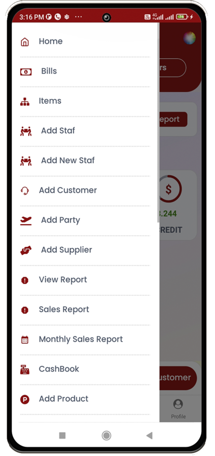 Accounting App - Invoice Generator | Business Ledger React Native iOS ...