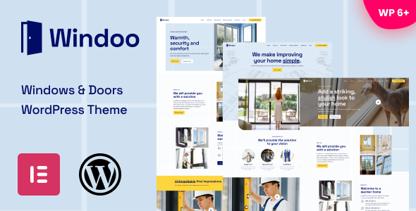 Windoo - Windows & Doors WordPress Theme by Duck-Themes | ThemeForest