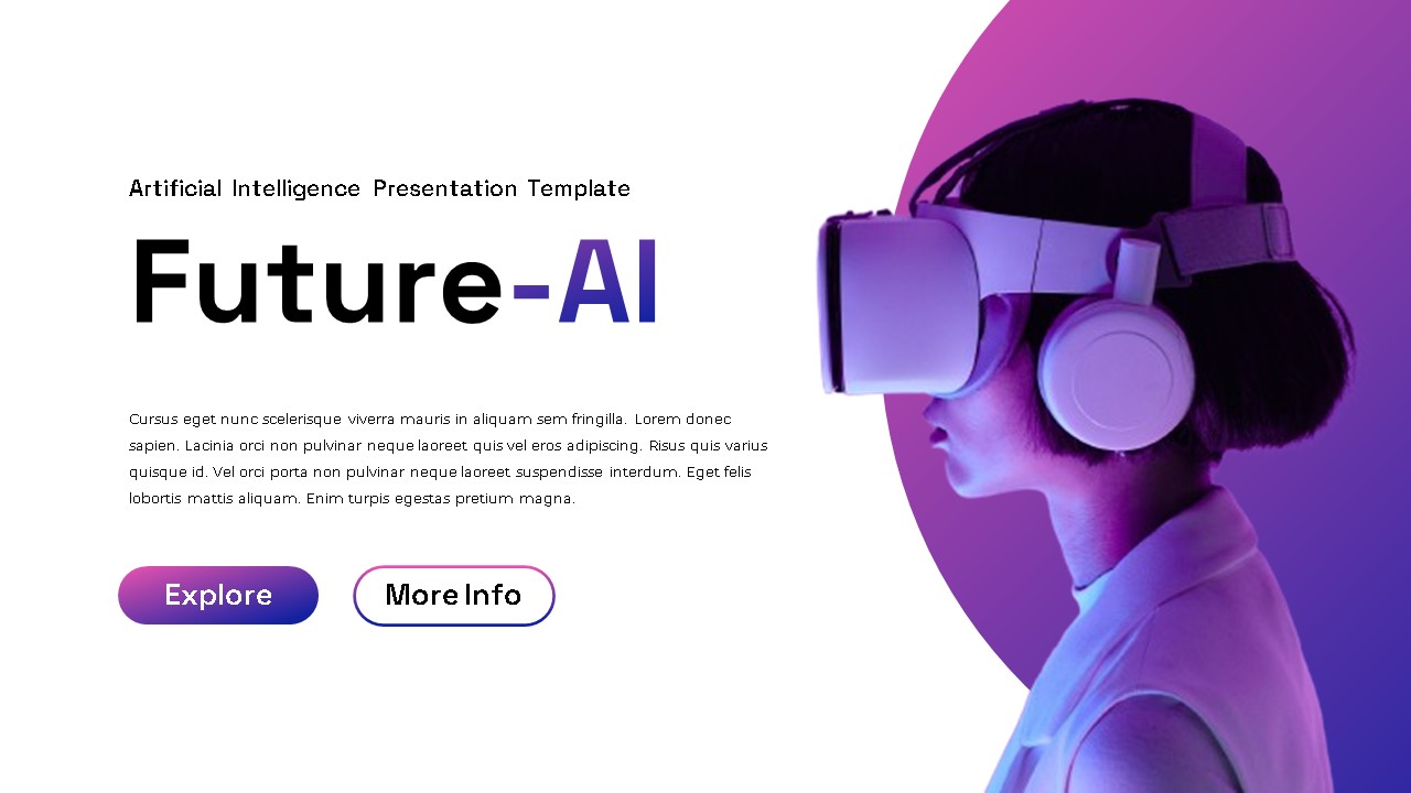 Future-AI - Artificial Intelligence PowerPoint Template, Presentation ...