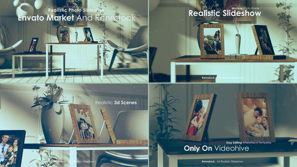 Realistic Photo Frame V 0.2, After Effects Project Files | VideoHive