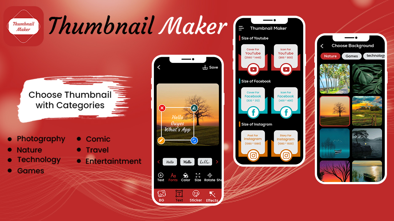 Thumbnail Maker - Channel Art - Banner Studio - Photo Editor - Banner ...