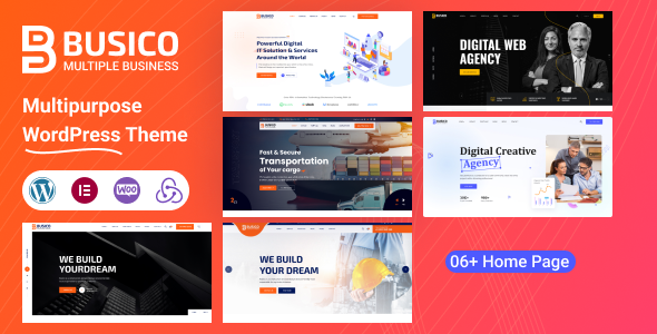 Busico – Multipurpose Business & Technology WordPress Theme by RRdevs