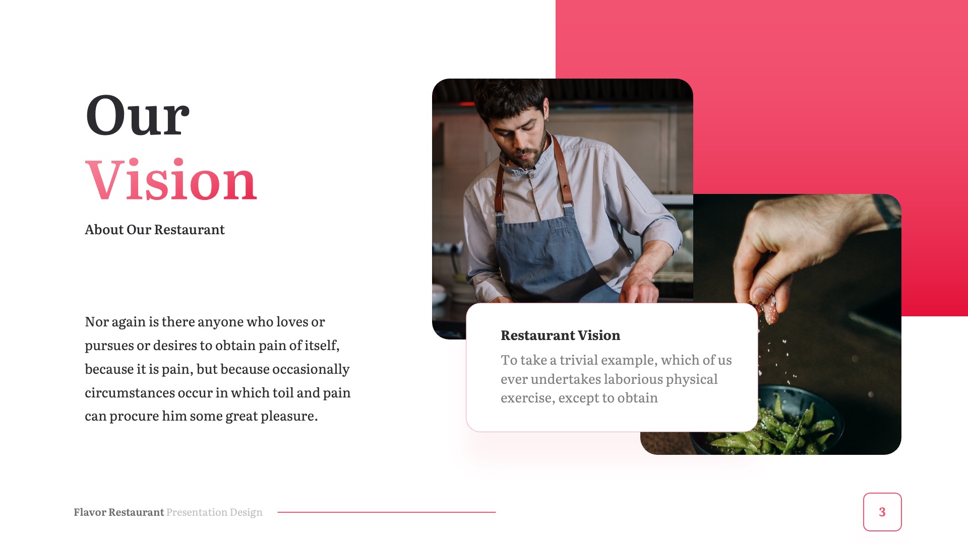 Flavor - Restaurant PowerPoint Presentation, Presentation Templates