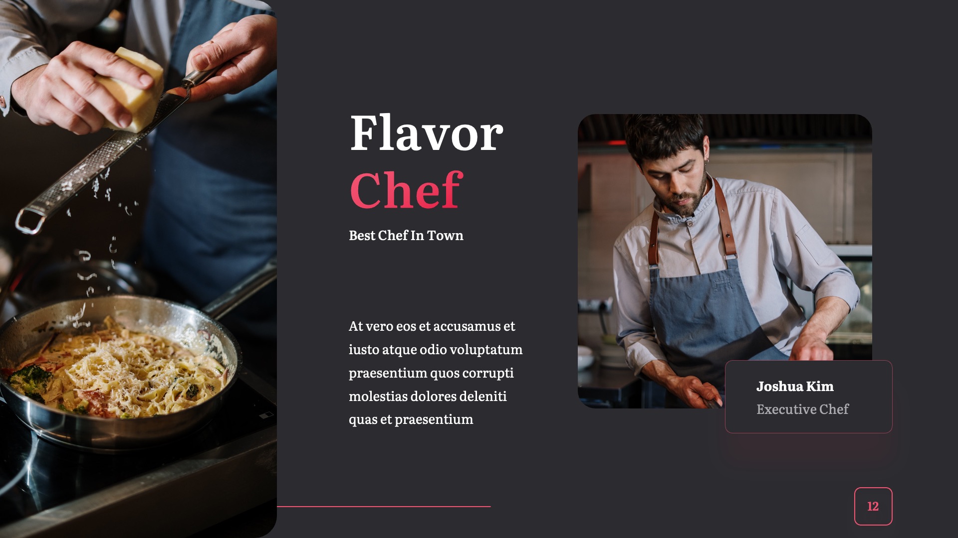 Flavor - Restaurant PowerPoint Presentation, Presentation Templates