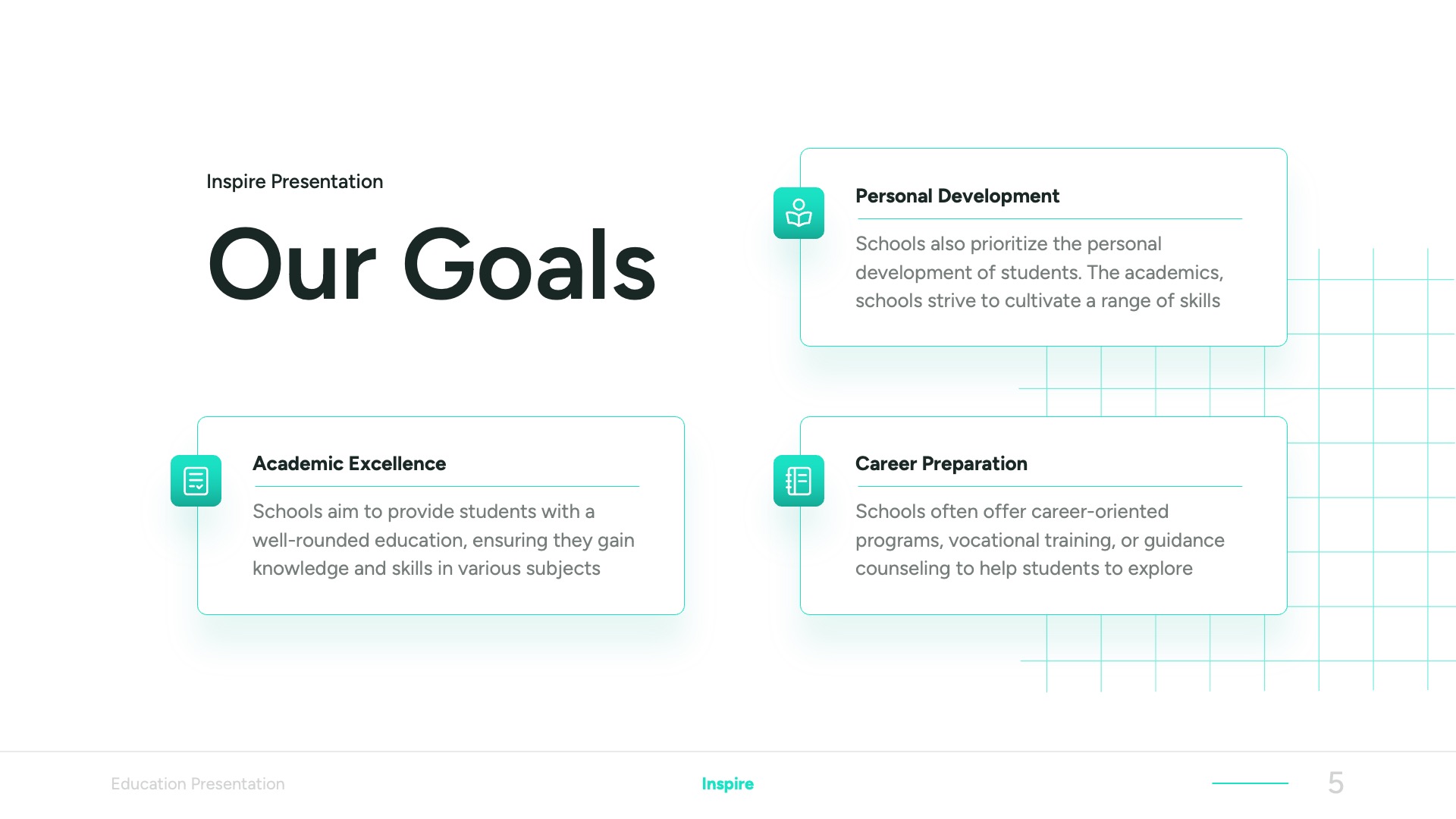 Inspire - Education PowerPoint Presentation, Presentation Templates