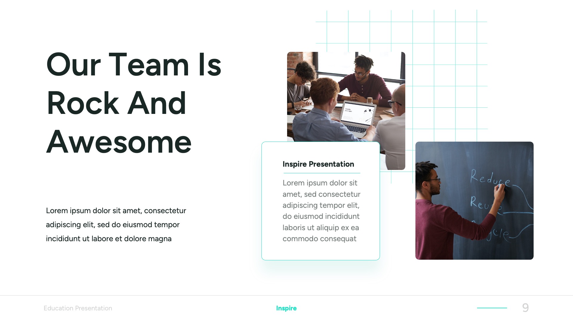 Inspire - Education PowerPoint Presentation, Presentation Templates