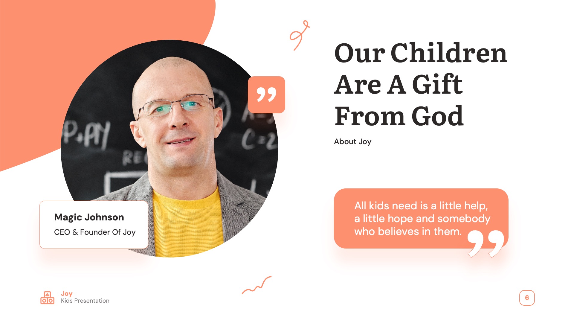 Joy - Kids Presentation Template, Presentation Templates | GraphicRiver