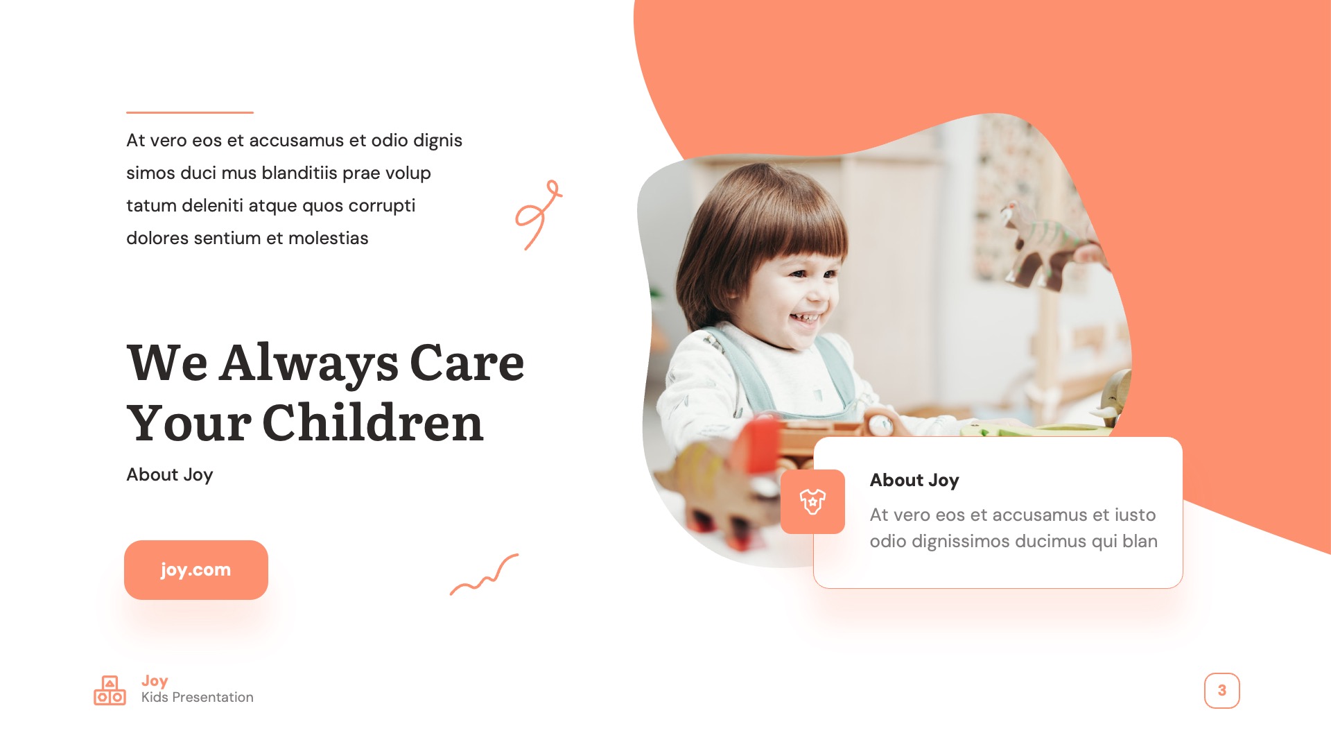 Joy - Kids Presentation Template, Presentation Templates | GraphicRiver