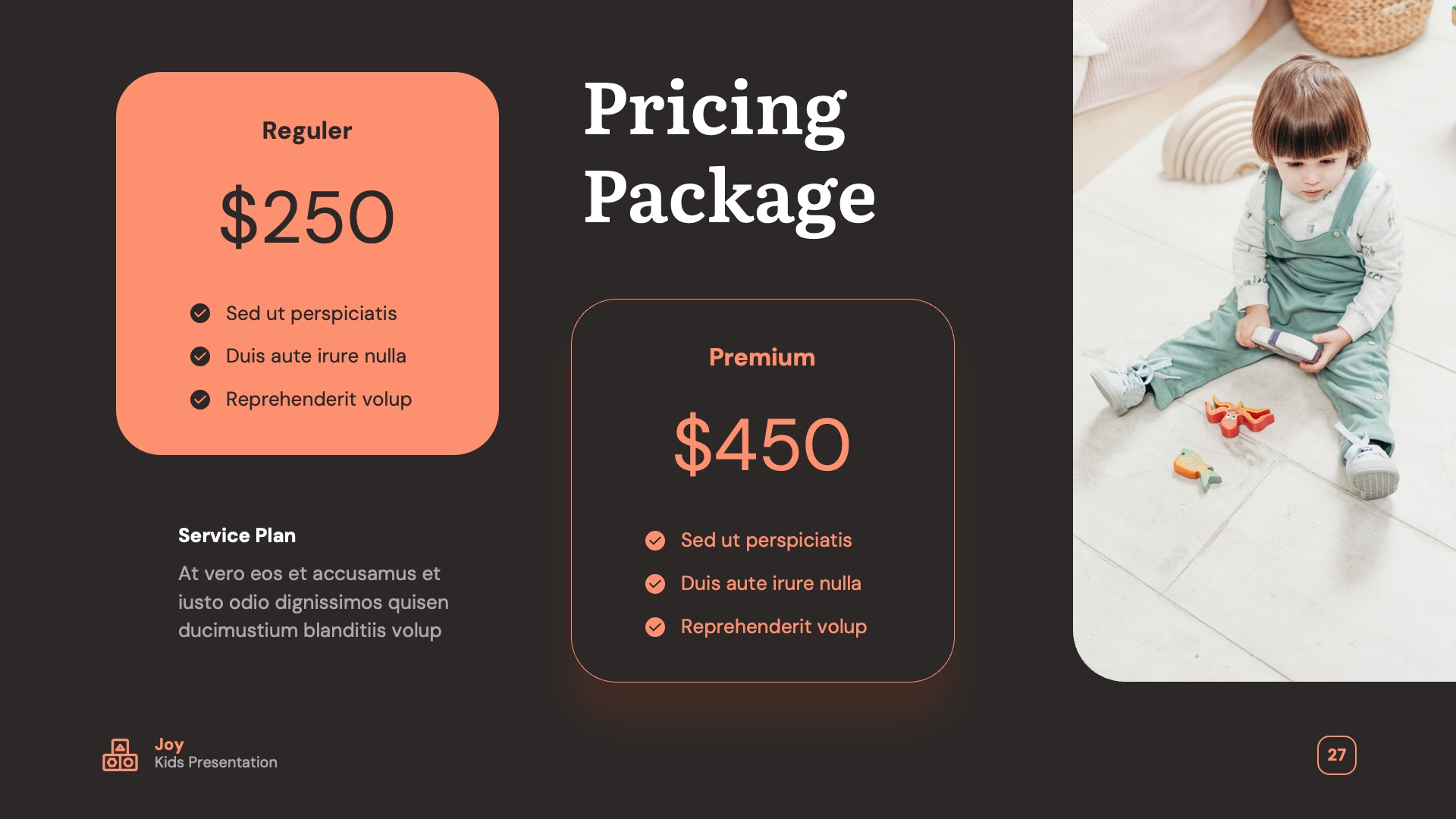 Joy - Kids Presentation Template, Presentation Templates | GraphicRiver