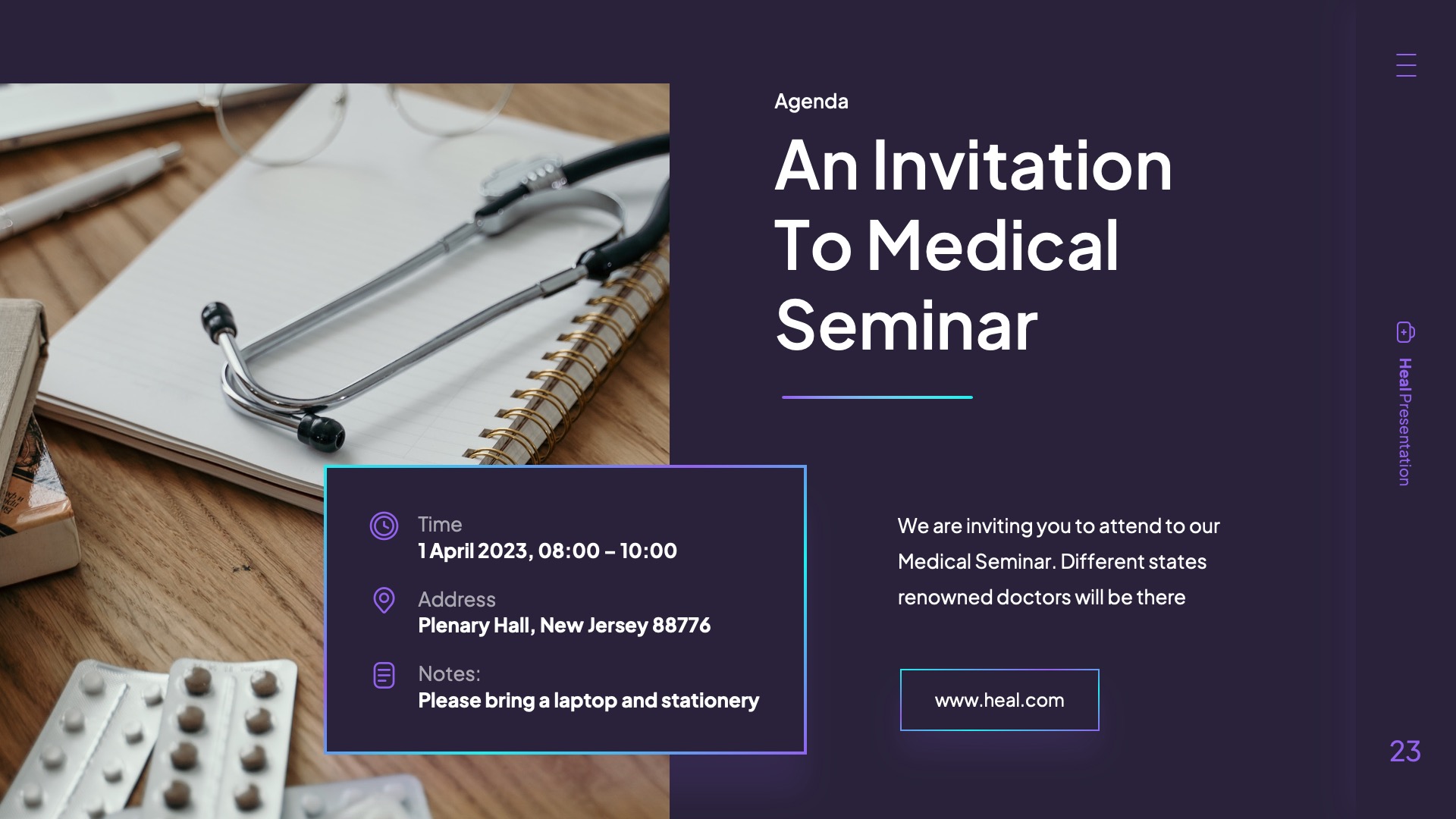 Heal - Medical Keynote Presentation, Presentation Templates | GraphicRiver