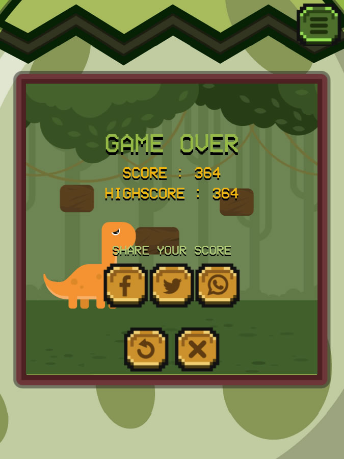 Pocket Dino (AI Chat) - HTML5 Game by demonisblack | CodeCanyon