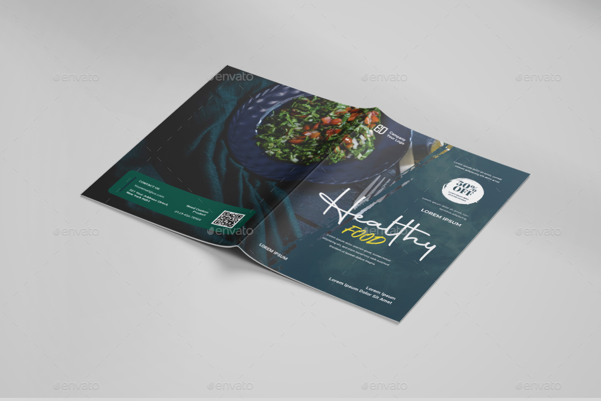 Restaurant Catalogue, Print Templates | GraphicRiver