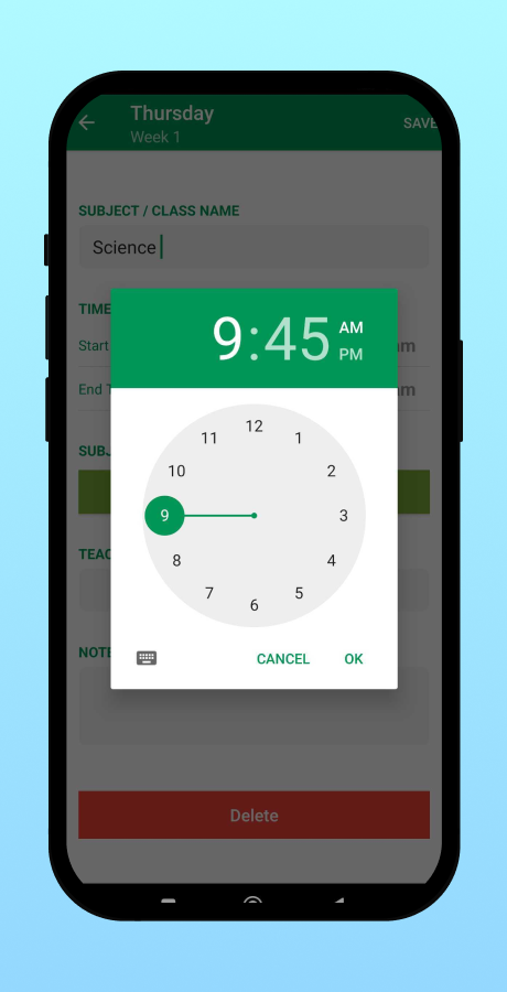 Timetable - Homework Planner‬ - School planner - To Do List - Daily Work planner by Vayu_Android