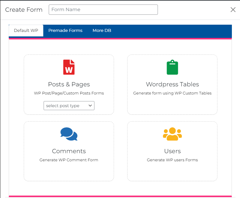 FormDBx - Powerful Database Driven Form Generator, WordPress Plugin by ddeveloper