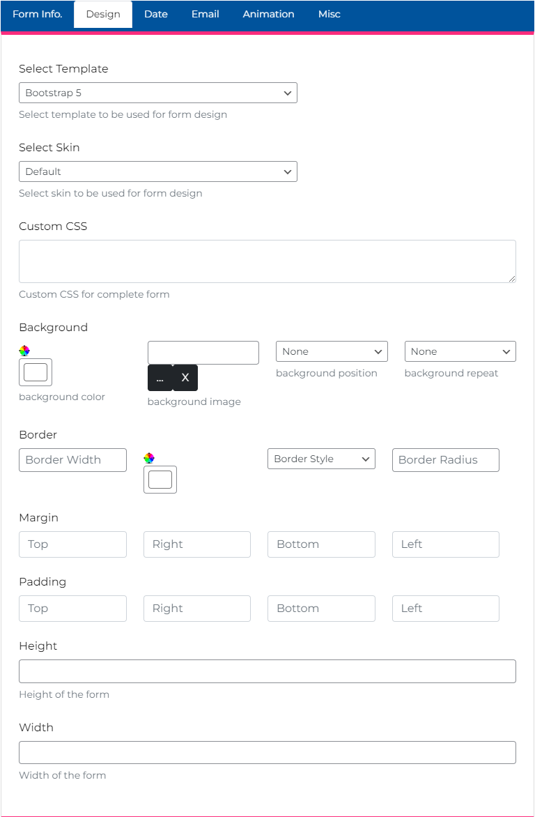 FormDBx - Powerful Database Driven Form Generator, WordPress Plugin by ddeveloper