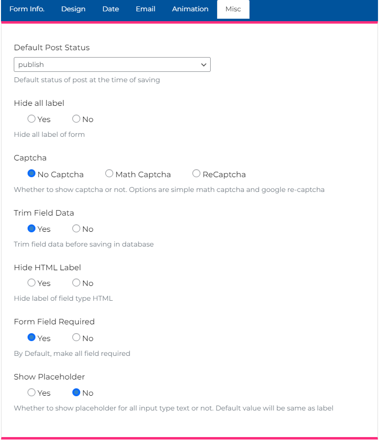 FormDBx - Powerful Database Driven Form Generator, WordPress Plugin by ddeveloper