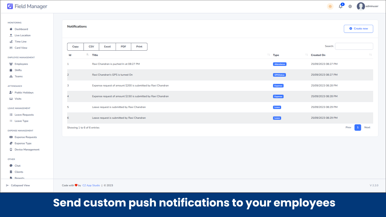 Open Core HR | AI Driven HRMS | Laravel | Flutter by czappstudio | CodeCanyon