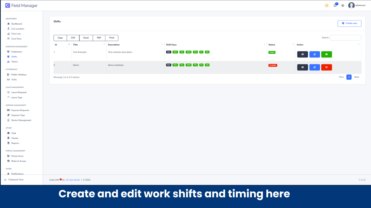 Field Manager Laravel + Flutter Field Employee tracking complete HRMS solution | Android + IOS ...