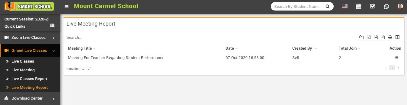 Smart School Gmeet Live Class by QDOCS | CodeCanyon