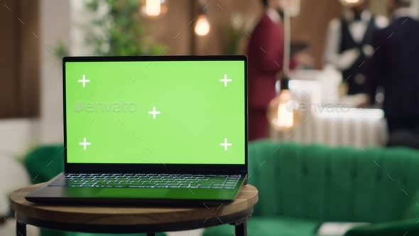 Device with isolated greenscreen layout Stock Photo by DC_Studio ...