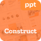 Construct - Construction PowerPoint Presentation, Presentation Templates