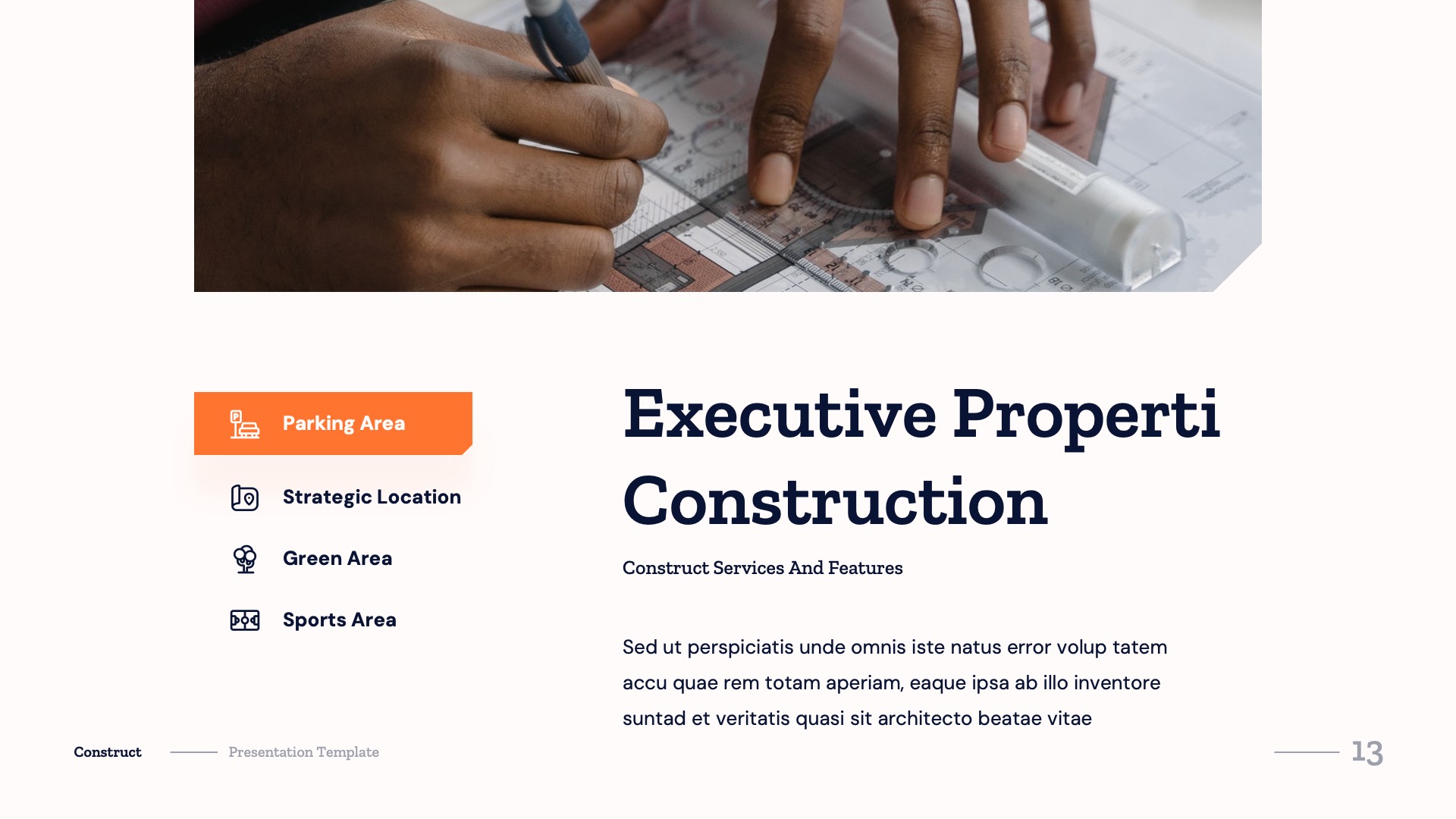 Construct - Construction PowerPoint Presentation, Presentation Templates