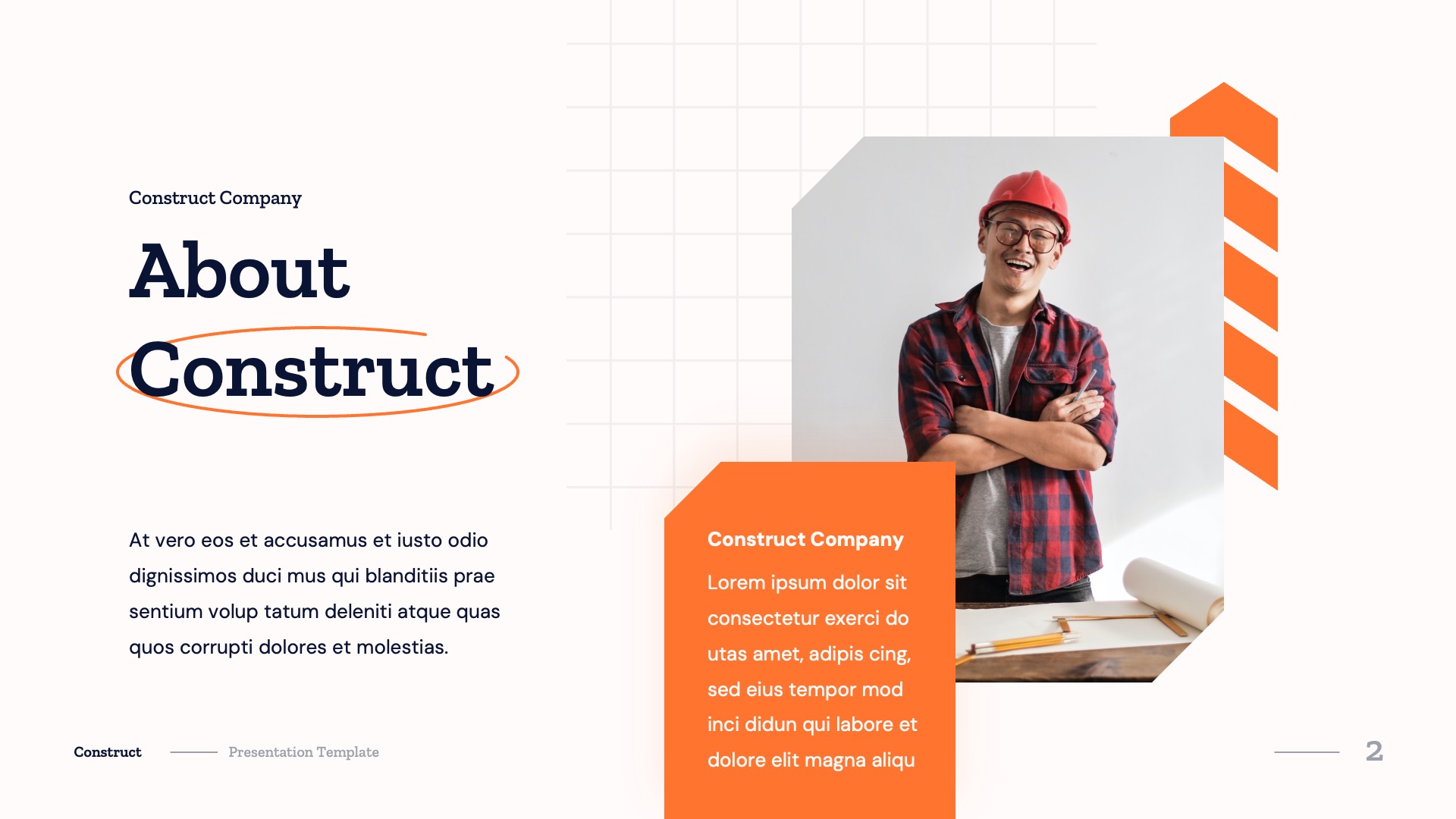 Construct - Construction PowerPoint Presentation, Presentation Templates
