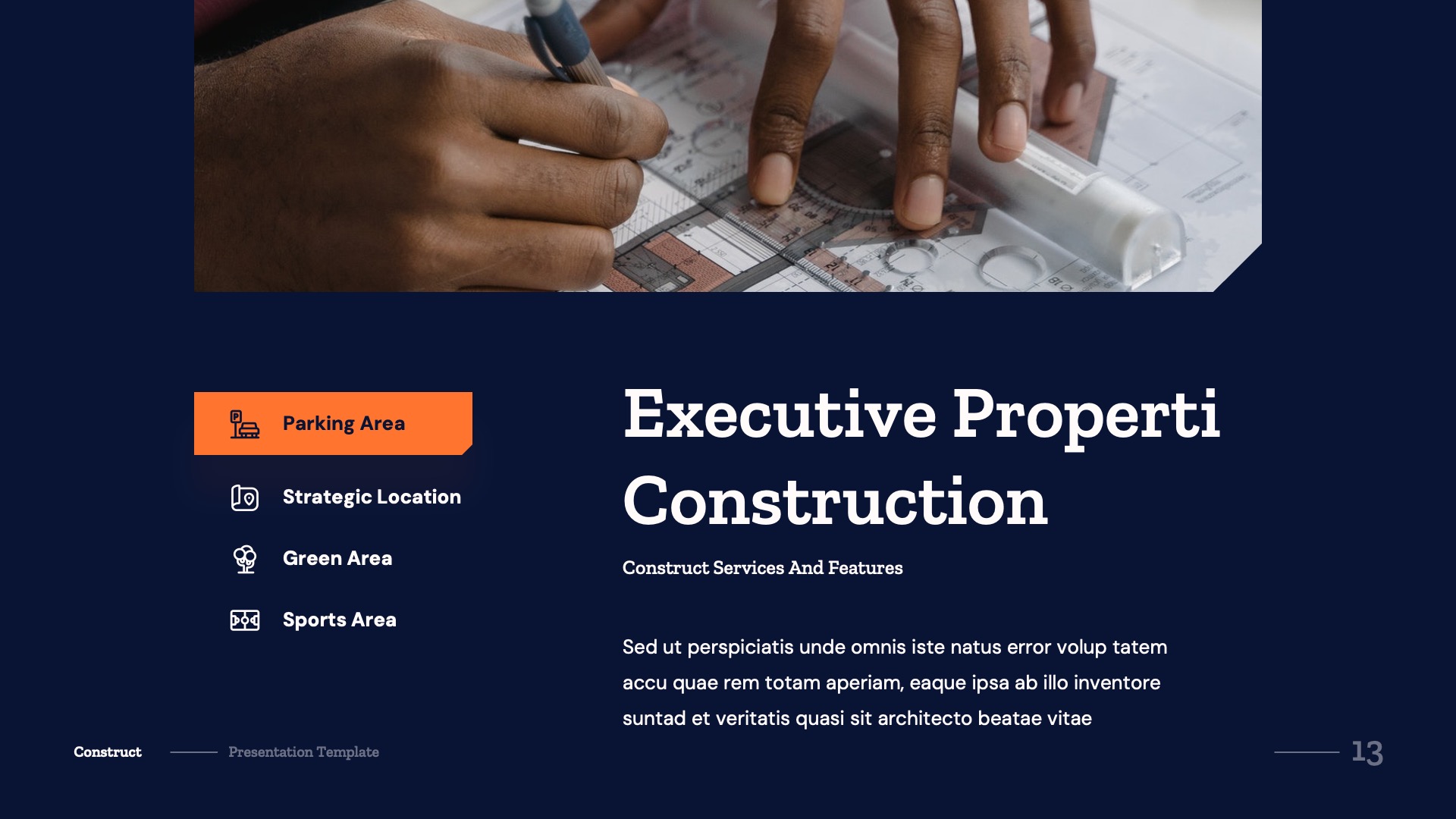 Construct - Construction PowerPoint Presentation, Presentation Templates