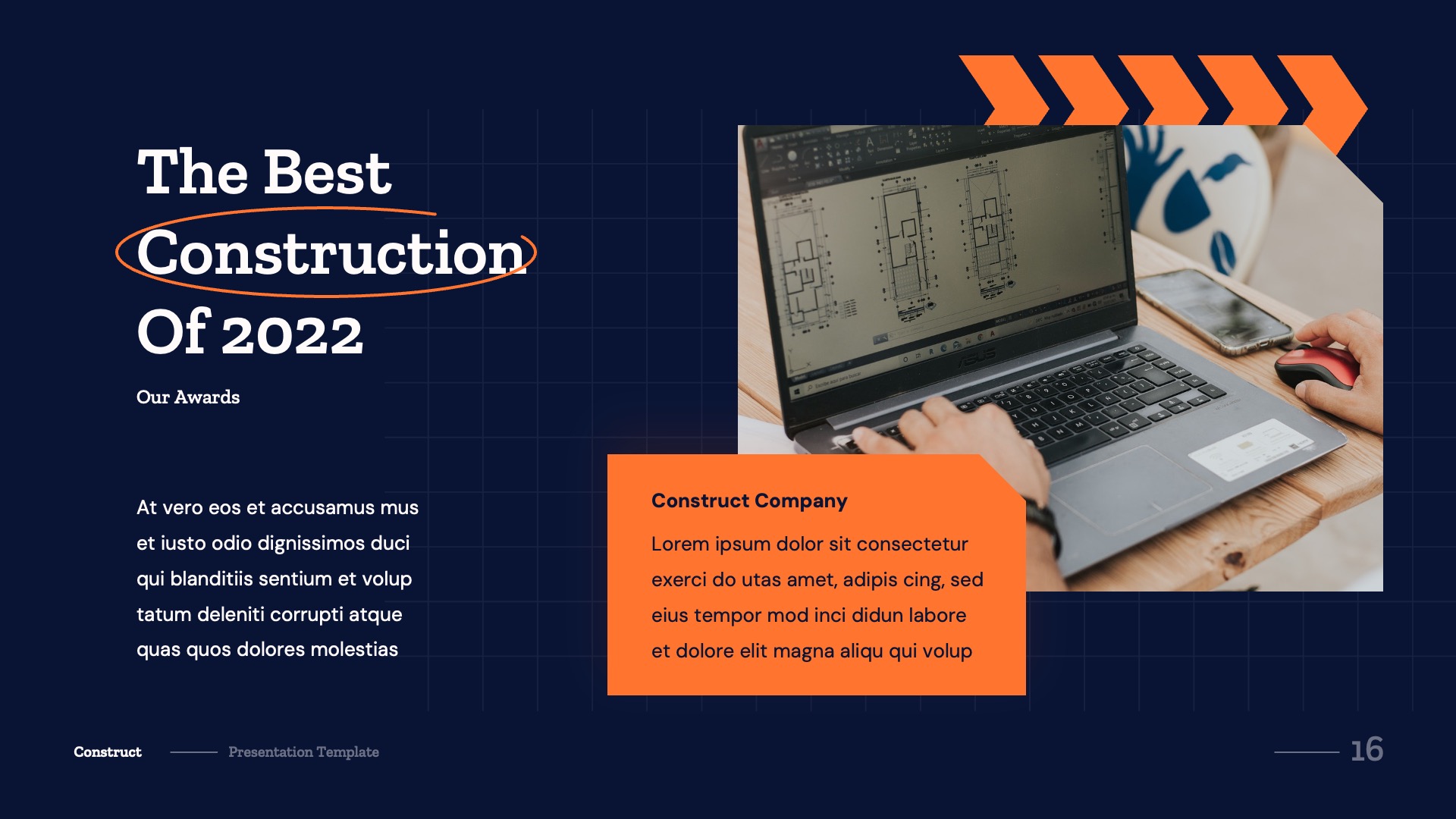 Construct - Construction PowerPoint Presentation, Presentation Templates
