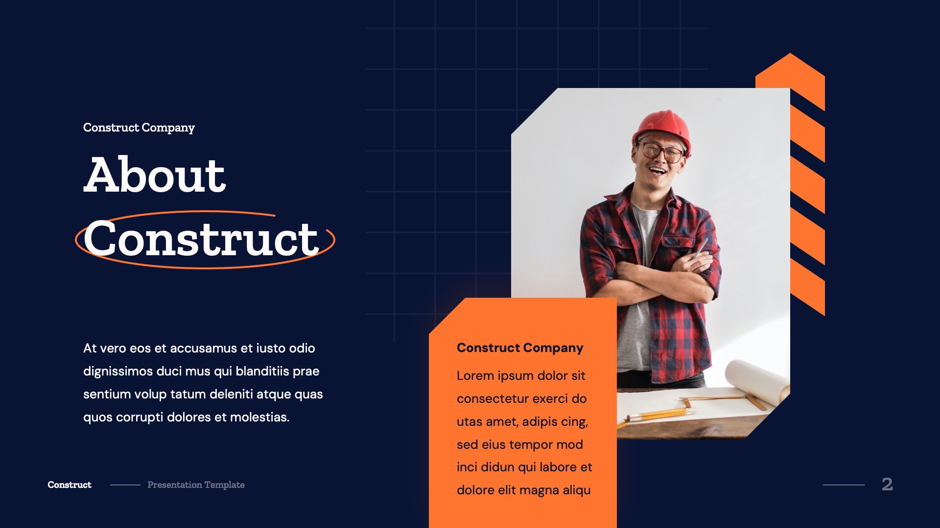 Construct - Construction PowerPoint Presentation, Presentation Templates