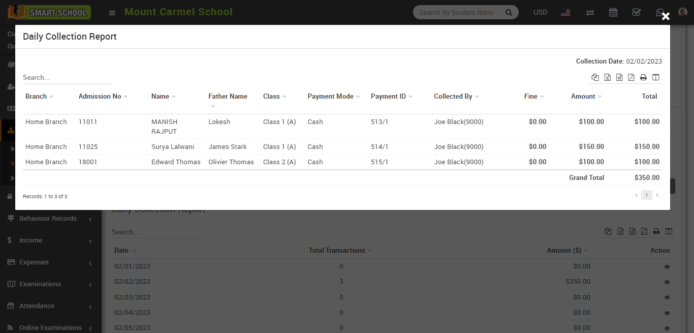 Smart School Multi Branch by QDOCS | CodeCanyon
