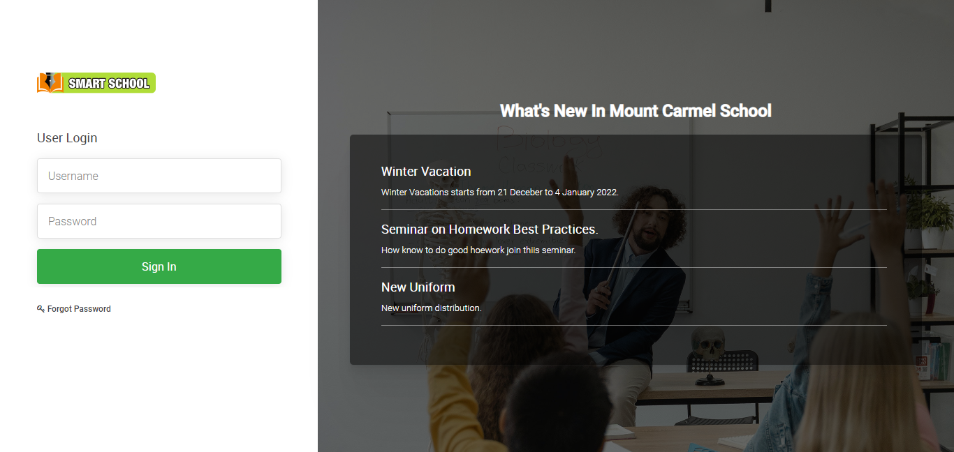 Smart School Two Factor Authentication by QDOCS | CodeCanyon