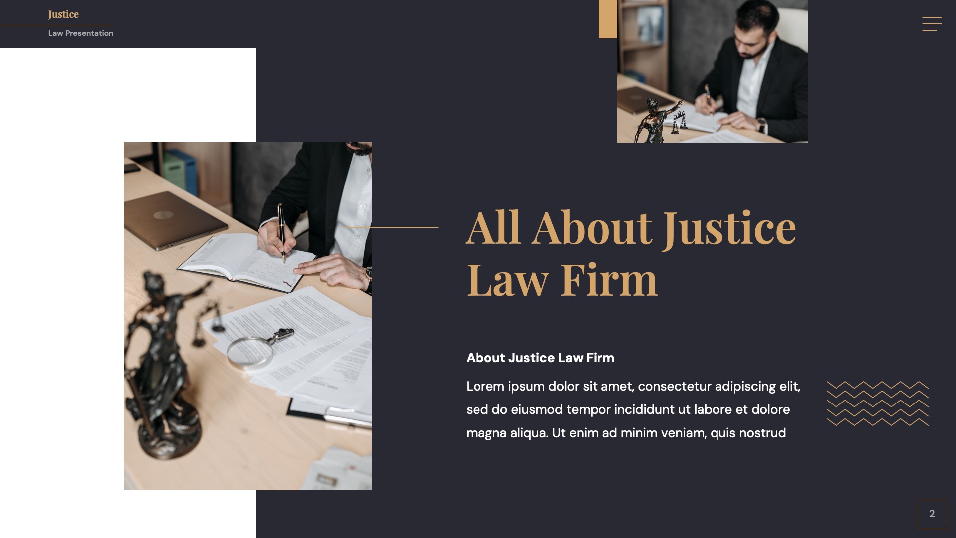Justice - Law Google Slides Presentation, Presentation Templates ...